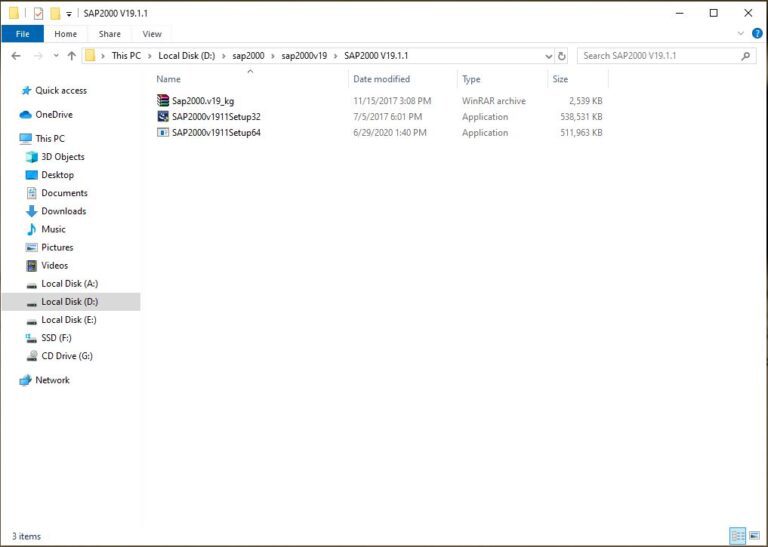 Download Sap2000 V19 Link Google Drive, Hướng Dẫn Chi Tiết