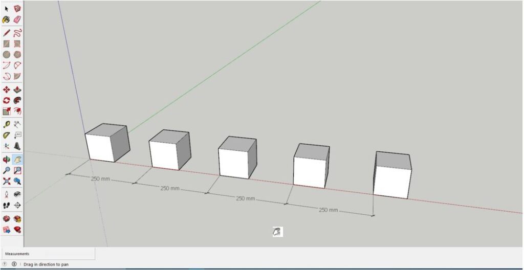 Lệnh Array Trong Sketchup | Kkhouse