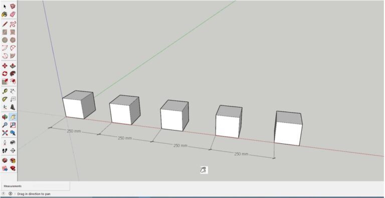 Lệnh Array Trong Sketchup | Kkhouse