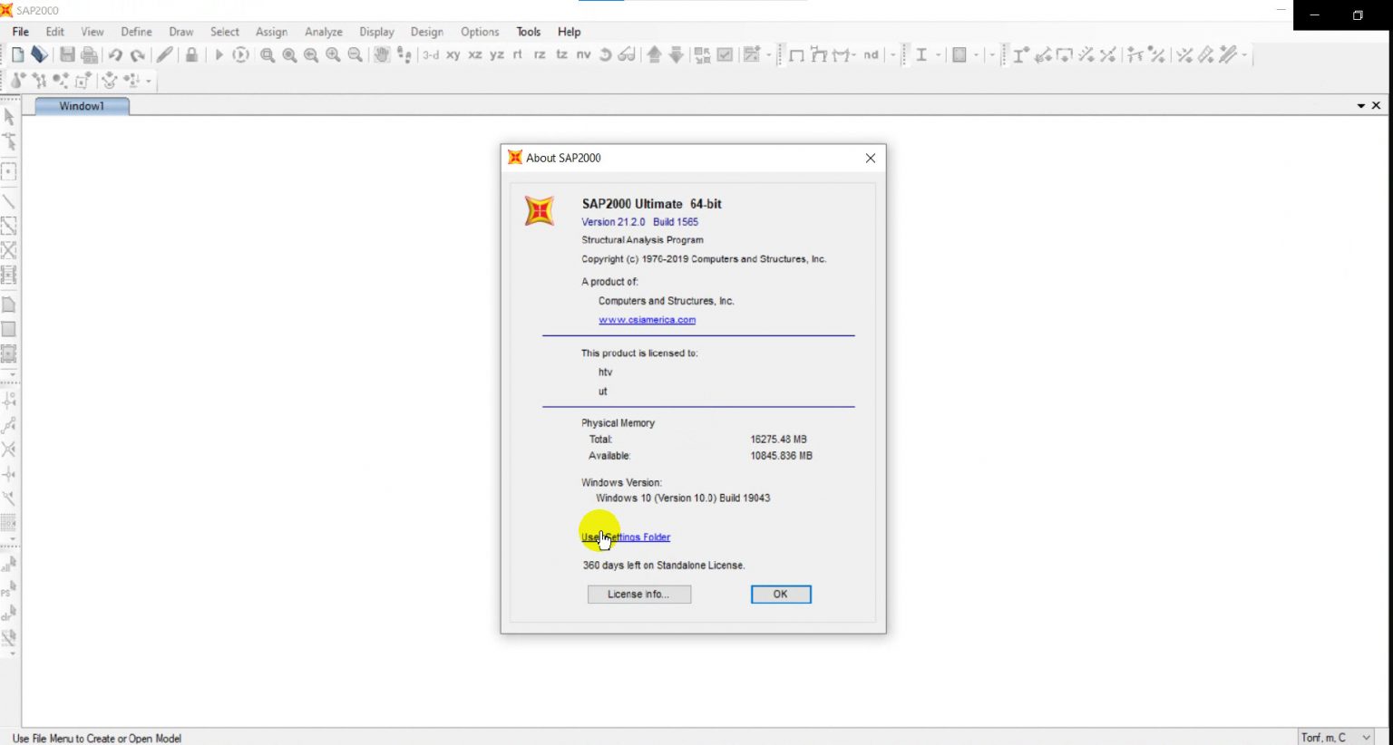 Download Sap2000 V21 Link Google Drive, Hướng Dẫn Chi Tiết