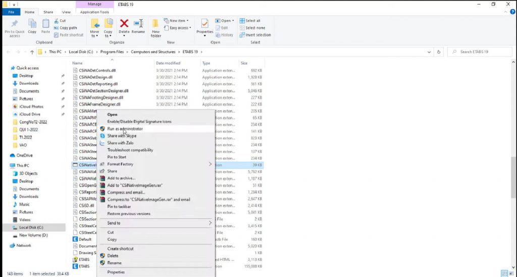 Download ETABS 19 Link Google Drive, Hướng Dẫn Chi Tiết